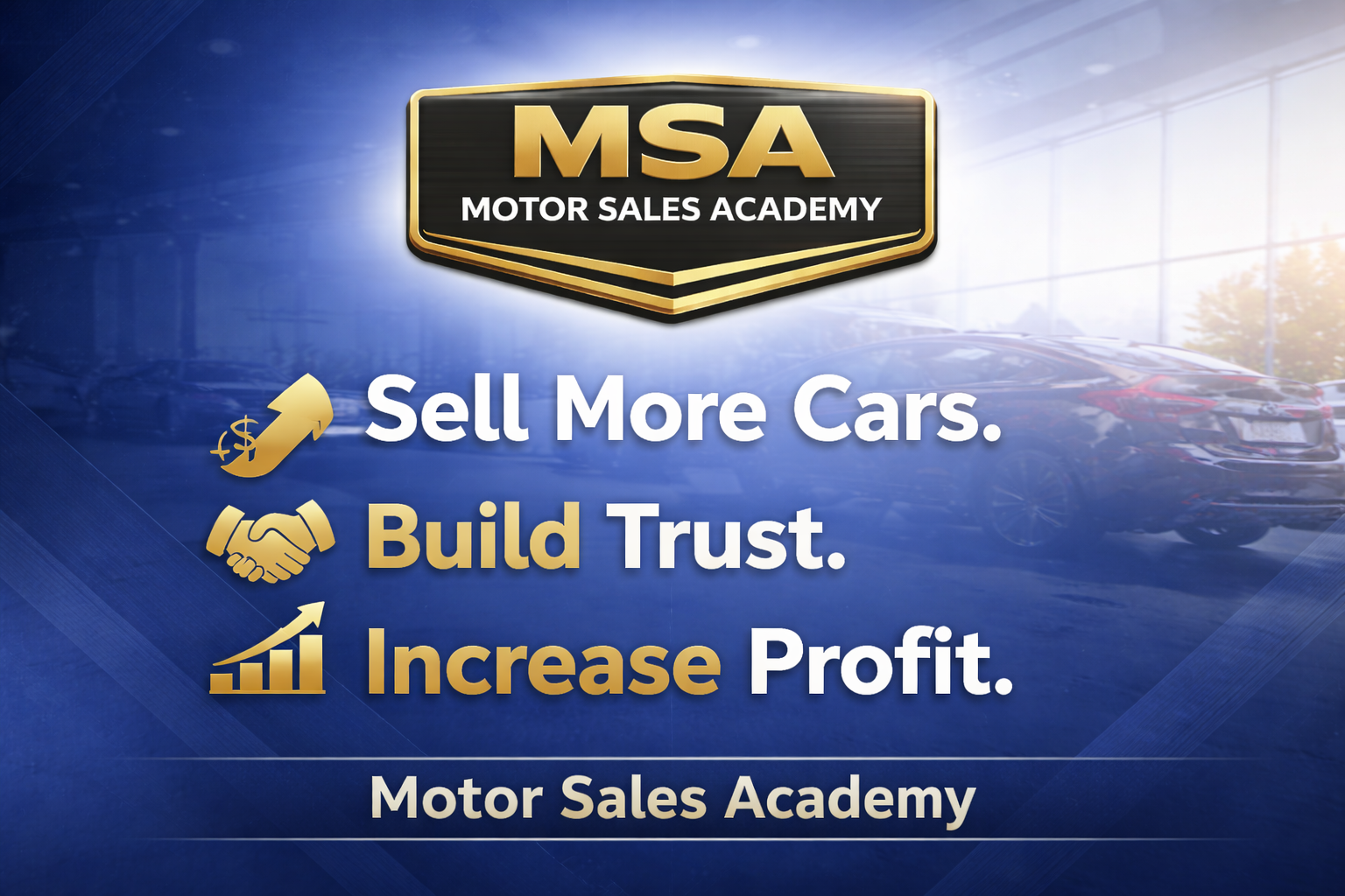Home - Motor Sales Academy
